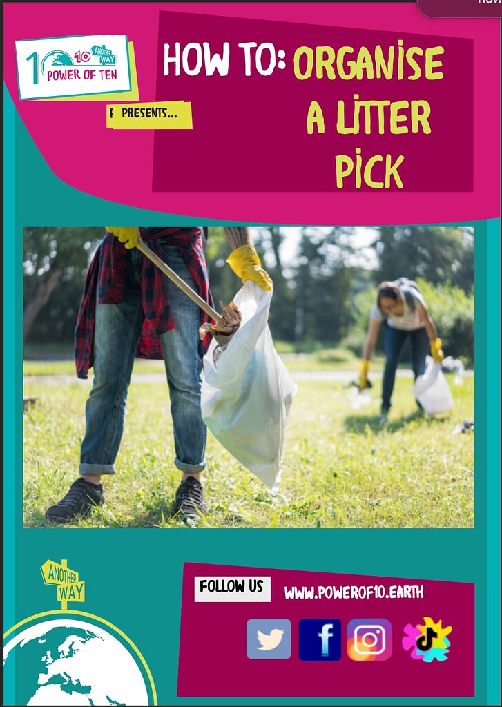 How-To Guide: Organise a Litter Pick - Event and Activity Ideas - Power ...